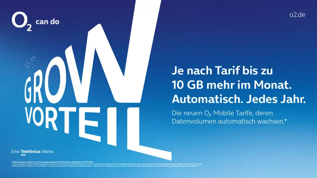 Was ist der O2-Grow Vorteil?