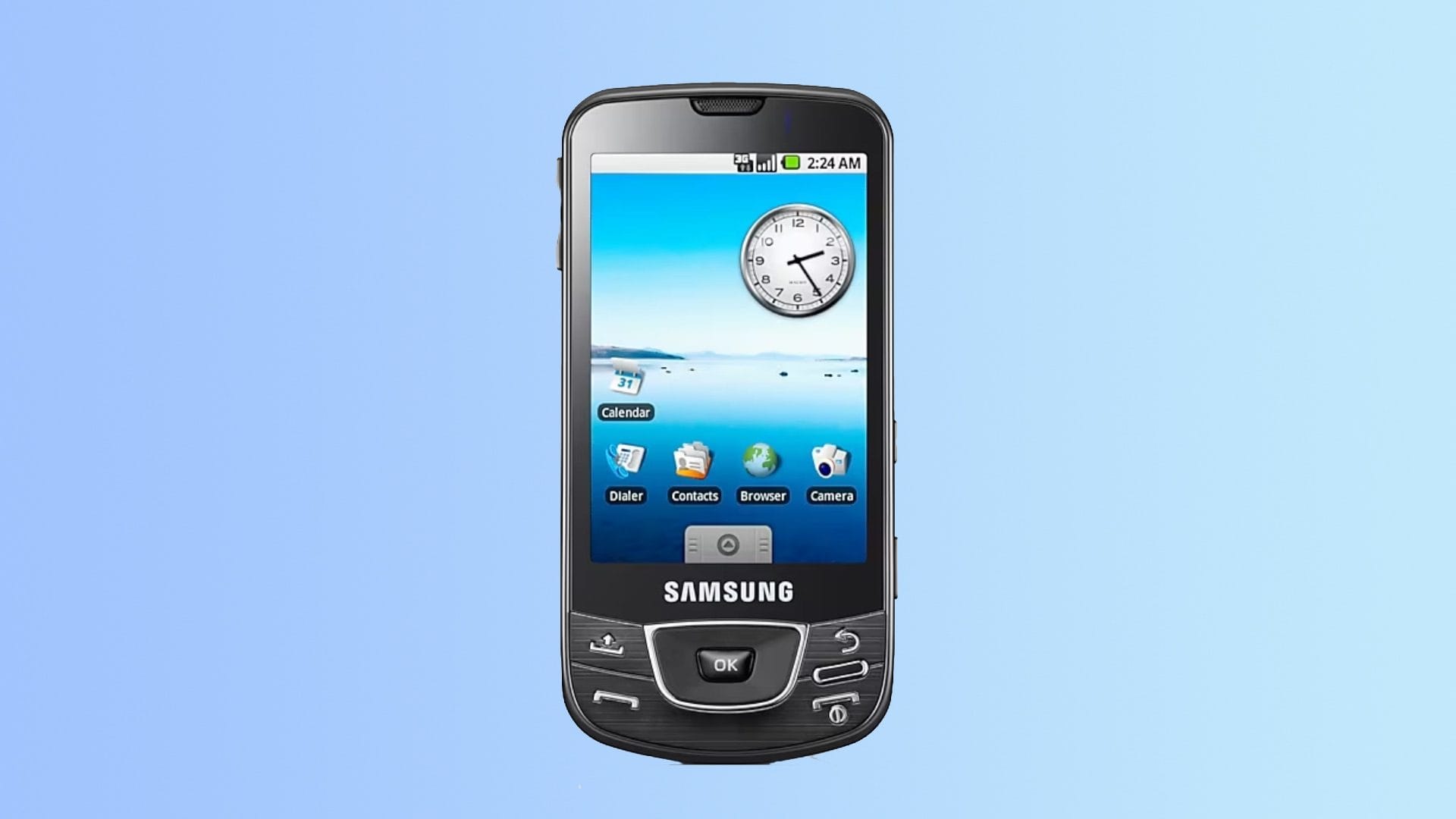 Was war das erste Smartphones von Samsung?